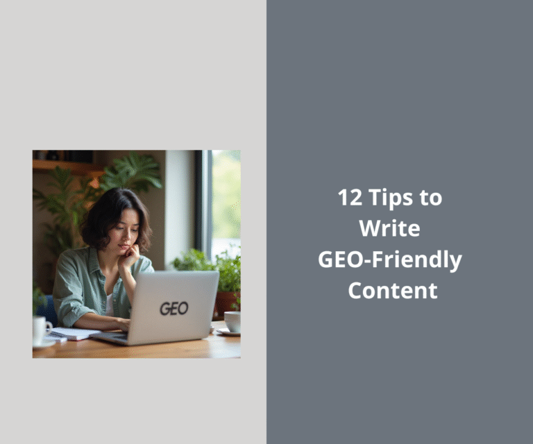 12 Expert Tips to Write GEO-Friendly Content